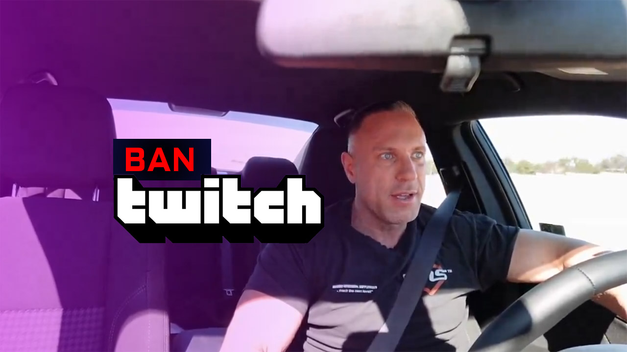 Twitch : un streamer banni à cause un comportement dangereux en conduisant